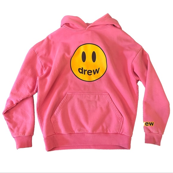 DREW | Sweaters | Drew House Mascot Hoodie Hot Pink | Poshmark